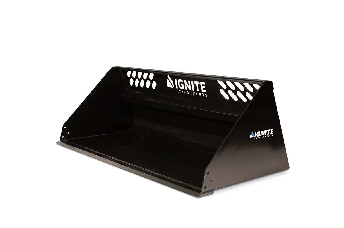 Ignite Skid Steer Snow Bucket — Skid Retailer