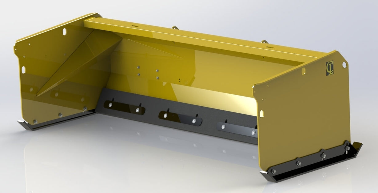 CL Fab Skid Steer Snow Pusher — Skid Retailer